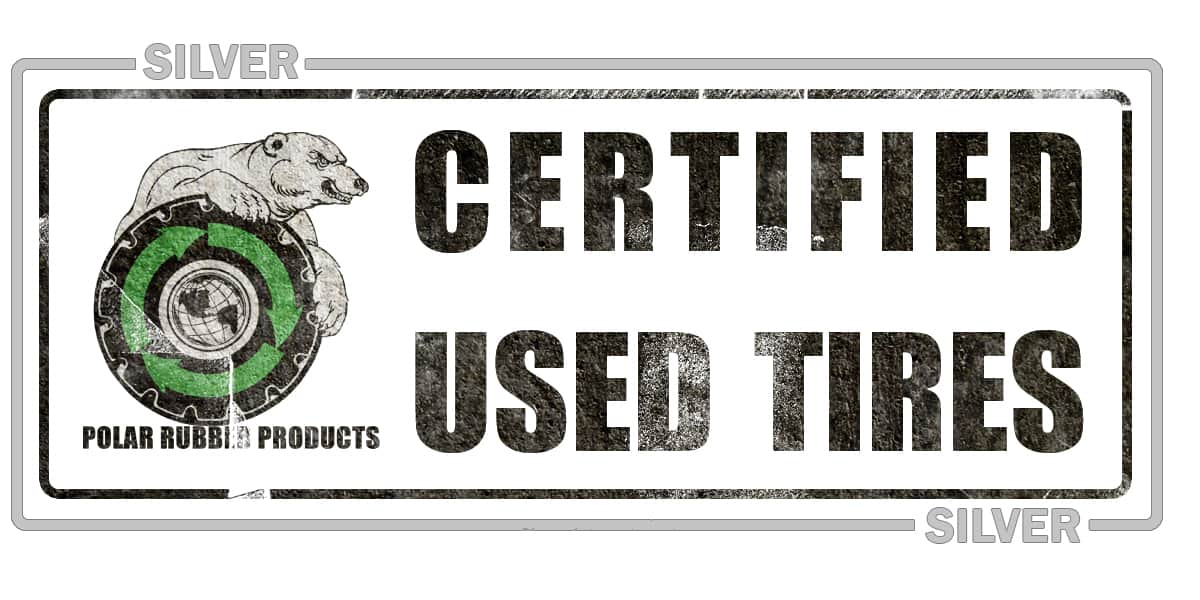 Polar Certified Used Tires | Polar Rubber Products